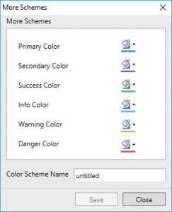 Choose Color Scheme & Typography Options - TemplateToaster Web Design ...