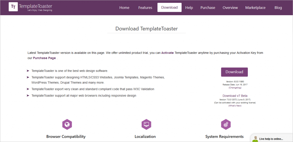 Installation - TemplateToaster Web Design Software