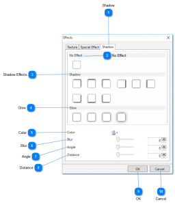Shadow Dialog Box - TemplateToaster Web Design Software