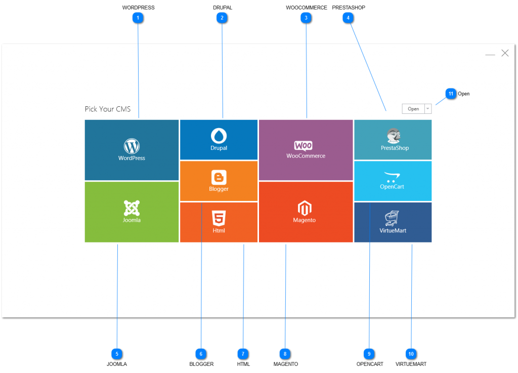 Creating Project Archives - TemplateToaster Website Builder Software
