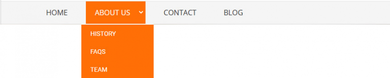 Menu Tab in TemplateToaster - TemplateToaster Web Design Software